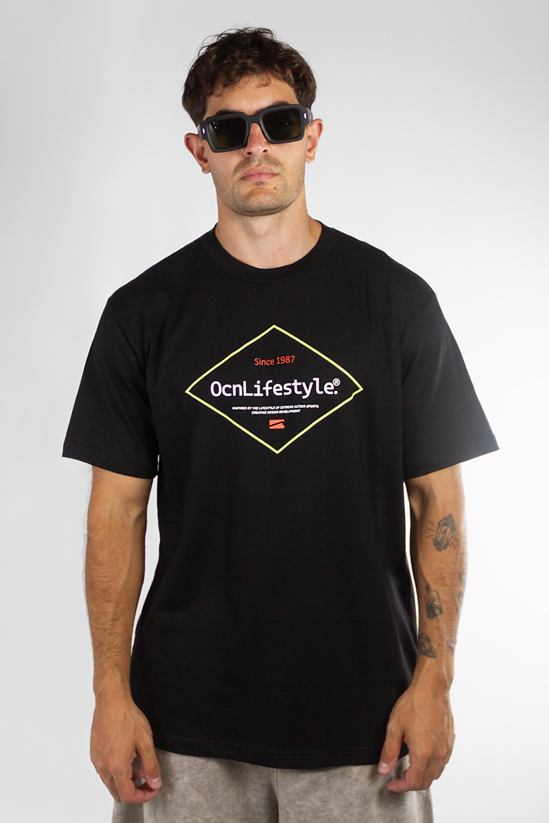 Remera Ocn Hombre Original negro(D0)