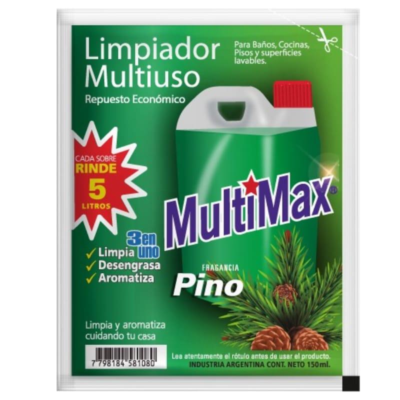 LImpiador Multiuso Multimax Sobre Rinde 5 Lts.