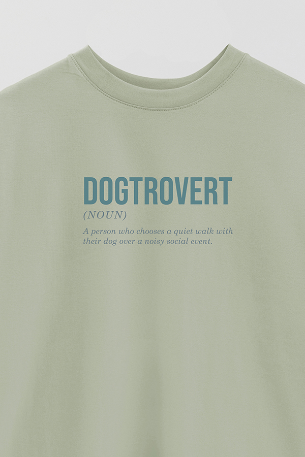 REMERA OVER ESTAMPADA DOG DOGTROVERT