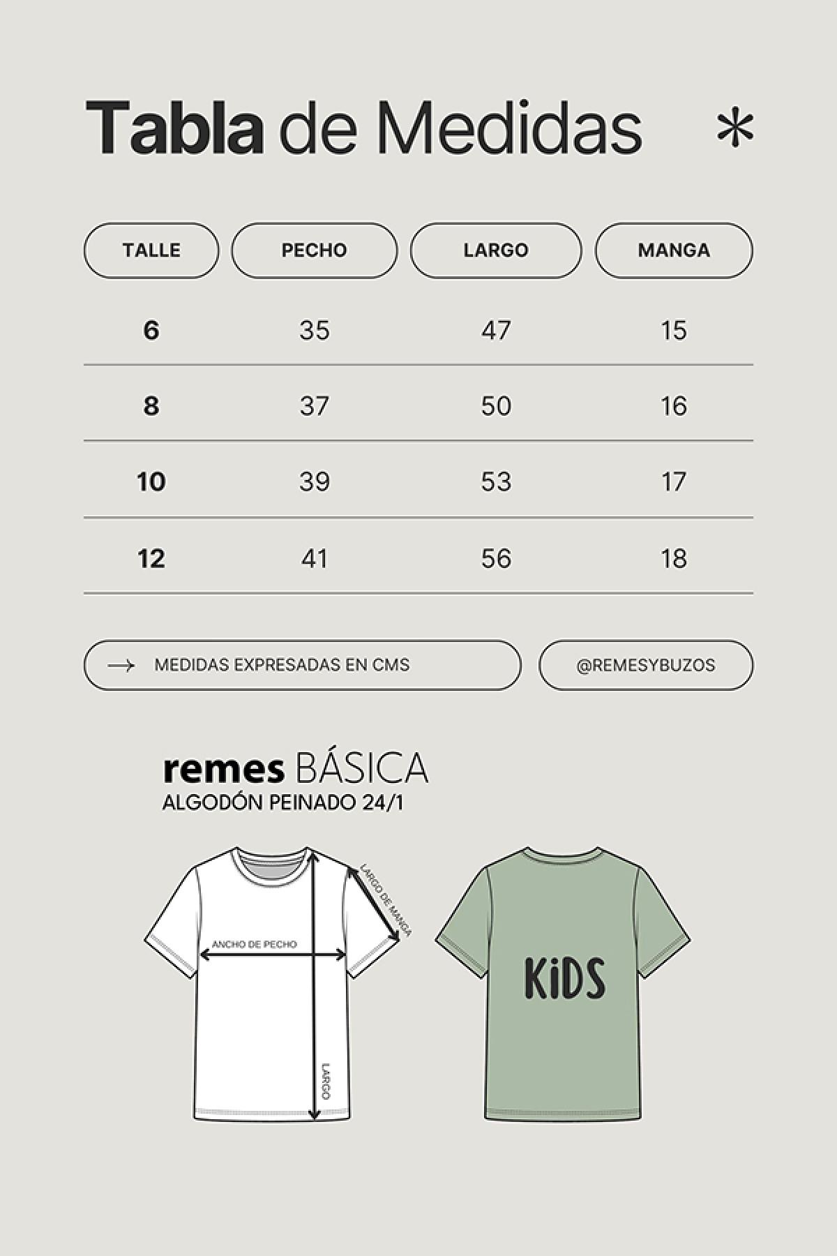 REMERA BASIC GIRL RT BETTER TOGETHER